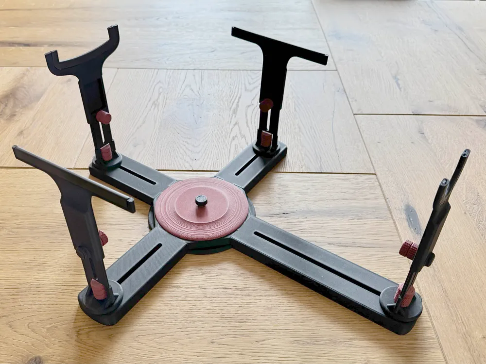 Large Adjustable Scale model Aircraft Stand - Free 3D Print Model ...