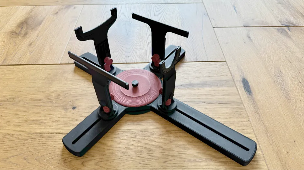 Large Adjustable Scale model Aircraft Stand - Free 3D Print Model ...