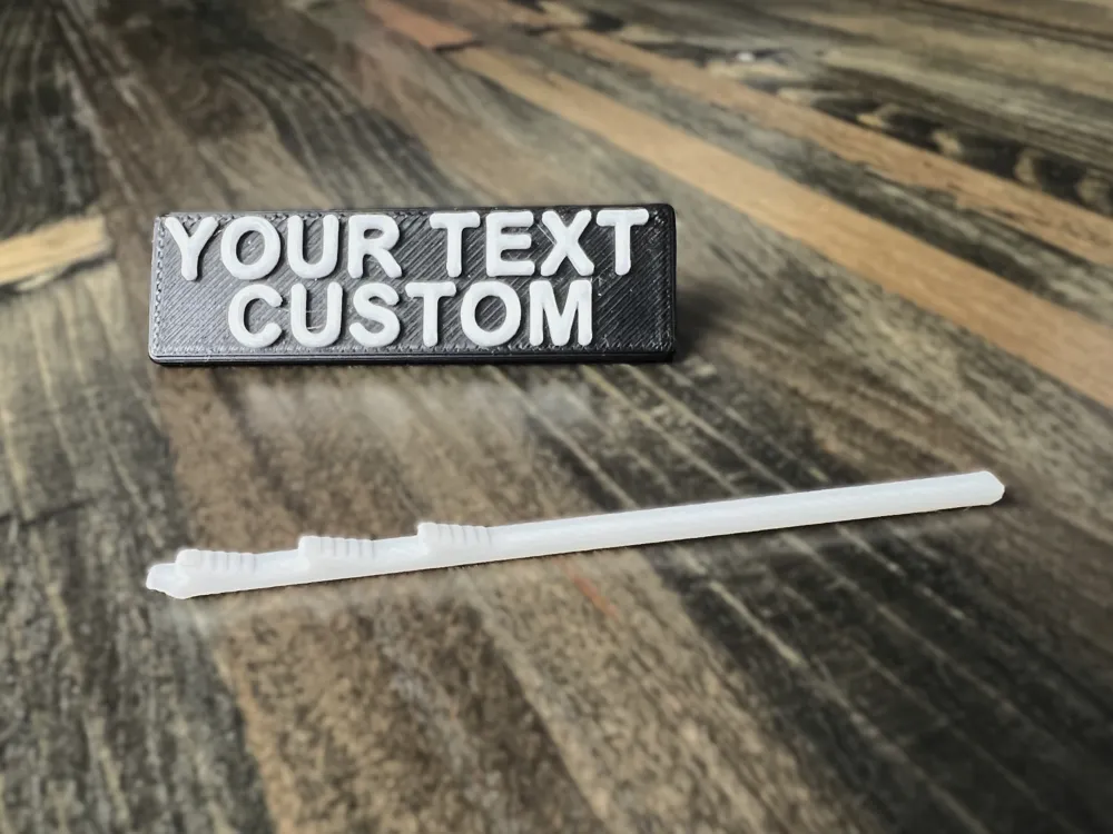 Custom Name Tag Text for Paracord Rope Keychain by SY3D MakerWorld ...