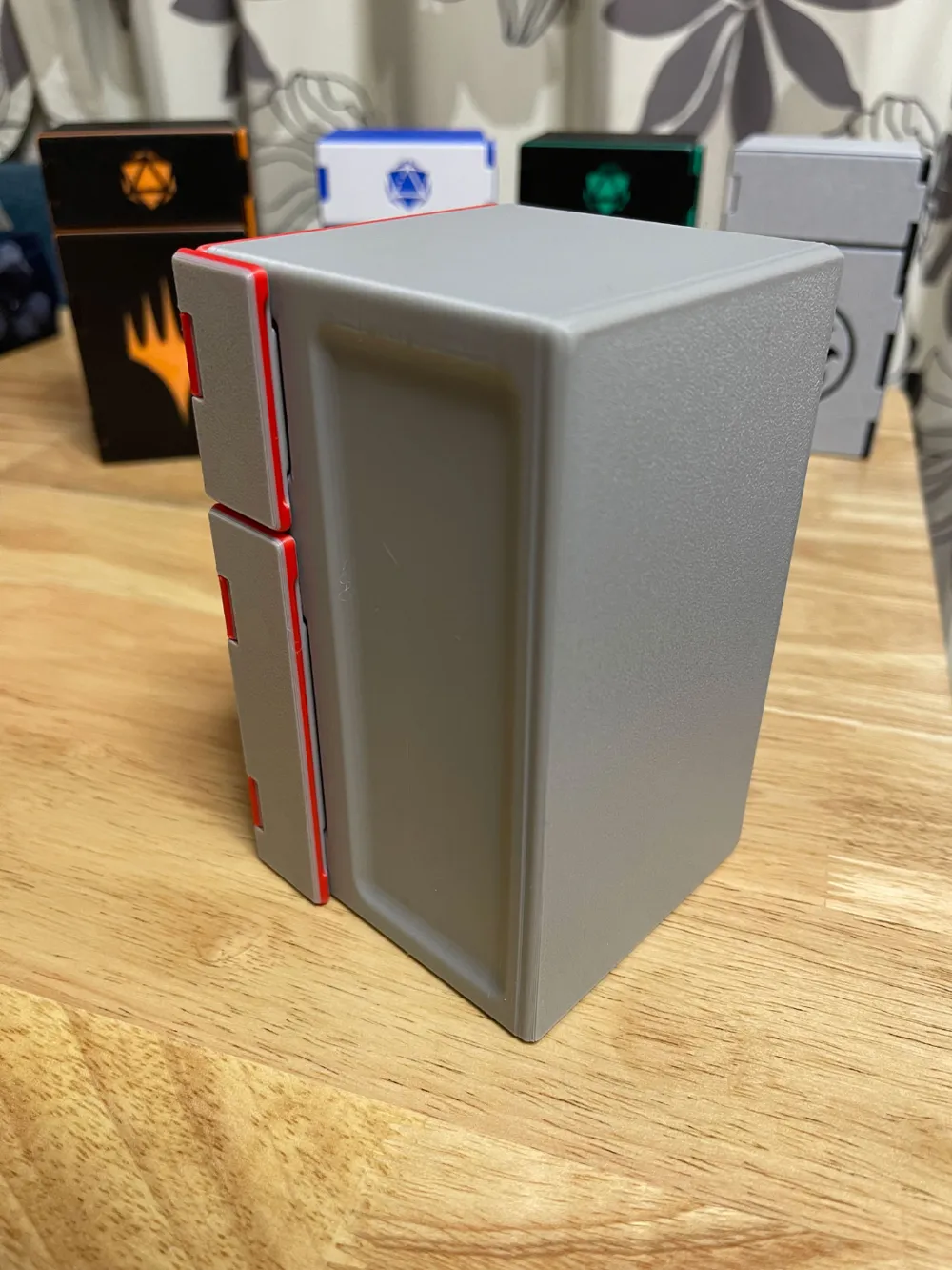 MTG Trading Card Box with Dice Space by Nikko - MakerWorld