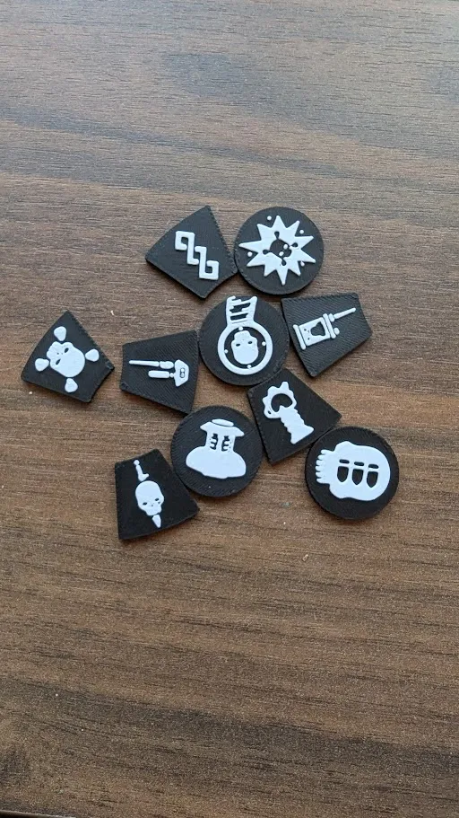 Kill Team Phobos Strike Team Tokens - Free 3D Print Model - MakerWorld