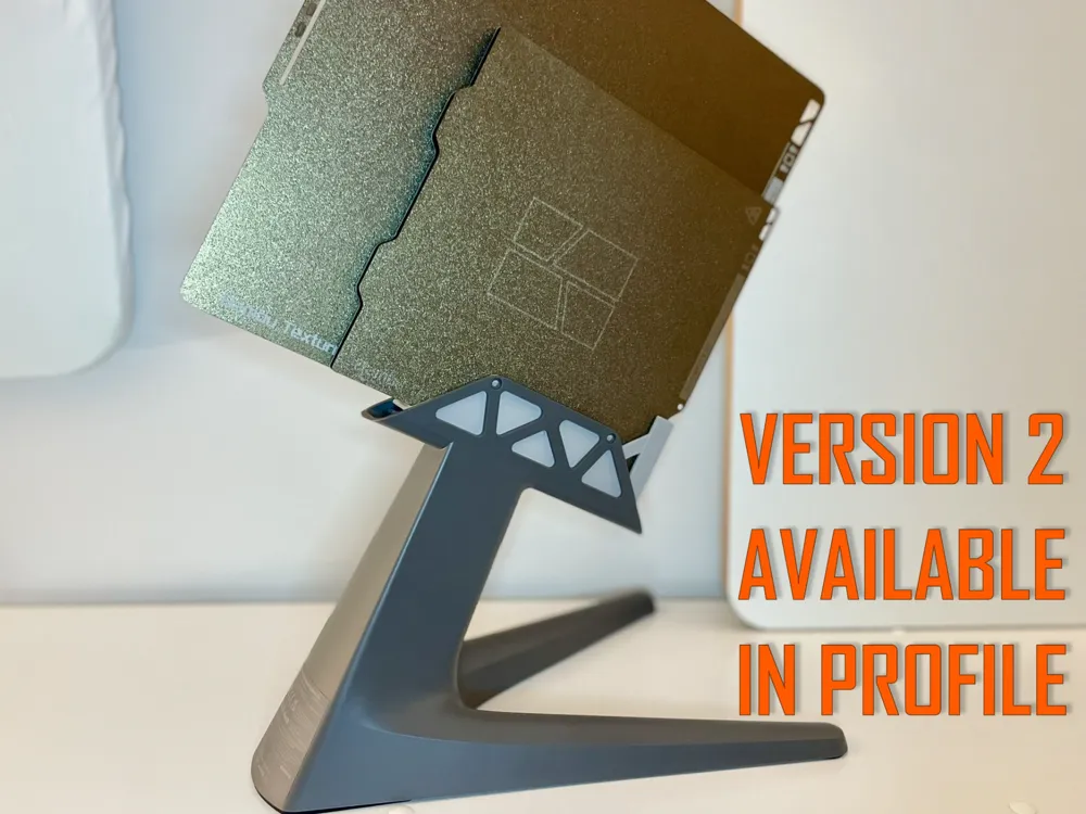 Plate Holder - AMS lite Stand by PolyReelStudio - MakerWorld