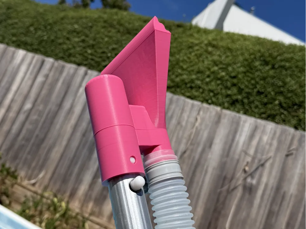 Bestway and intex pool Vacuum head and inlet - Free 3D Print Model ...