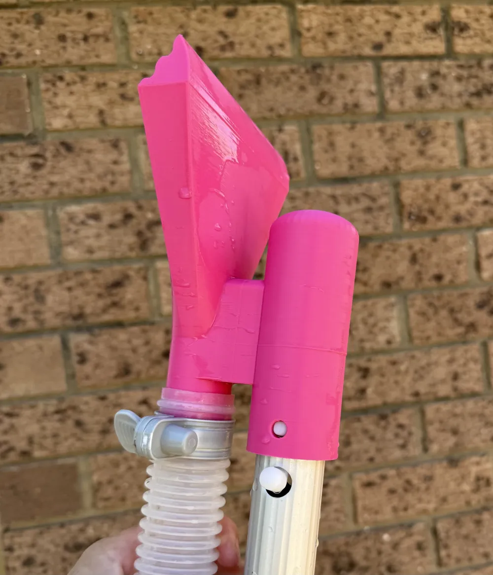 Bestway and intex pool Vacuum head and inlet - Free 3D Print Model ...