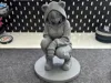 Cute Bear Hoodie Girl | Stylish Desk Statue - Free 3D Print Model ...