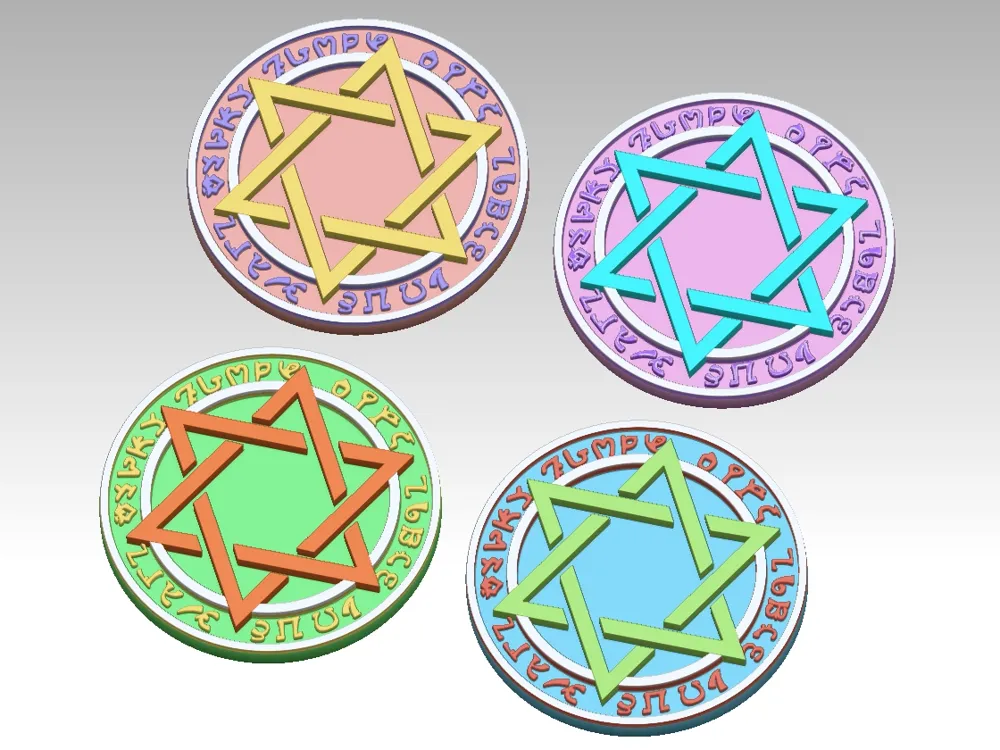 Labubu Magic Circle Base Figurine Display Stand by Laffer233 MakerWorld ...