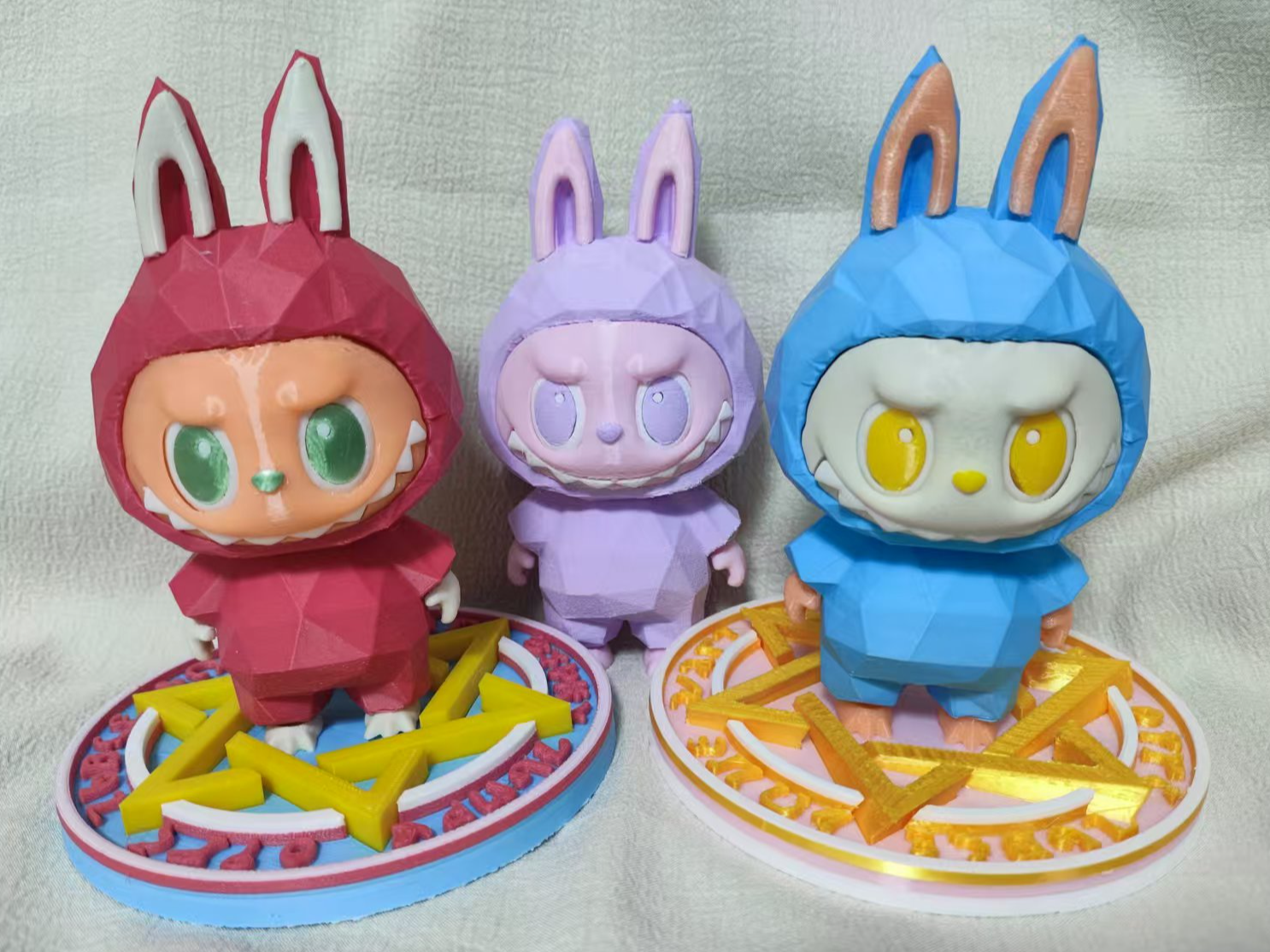 Labubu Magic Circle Base Figurine Display Stand by Laffer233 MakerWorld ...