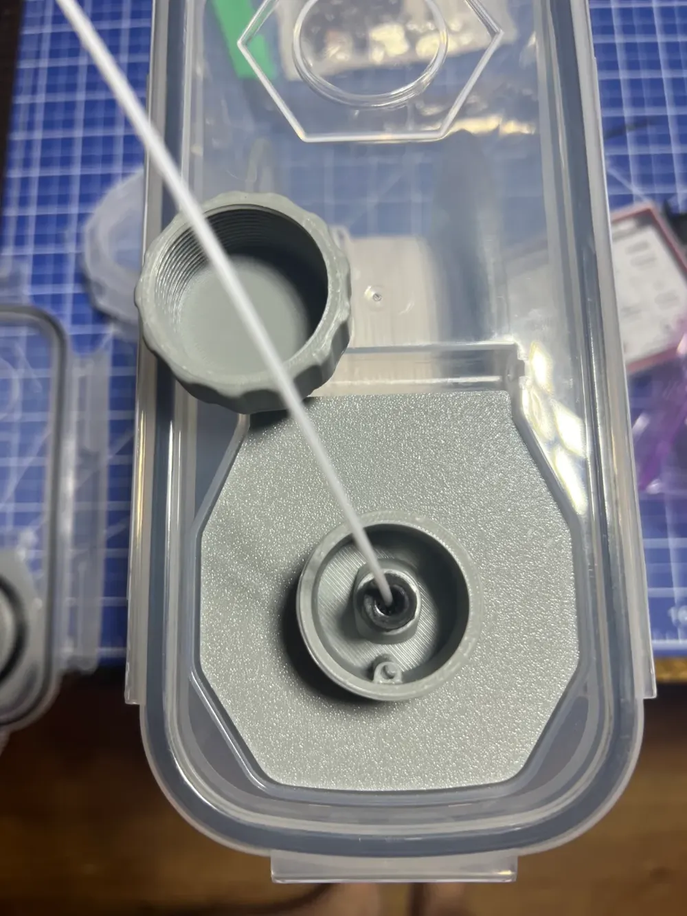 Desiccant Filled Cereal Box Filament Feeder by Jagermeister MakerWorld ...