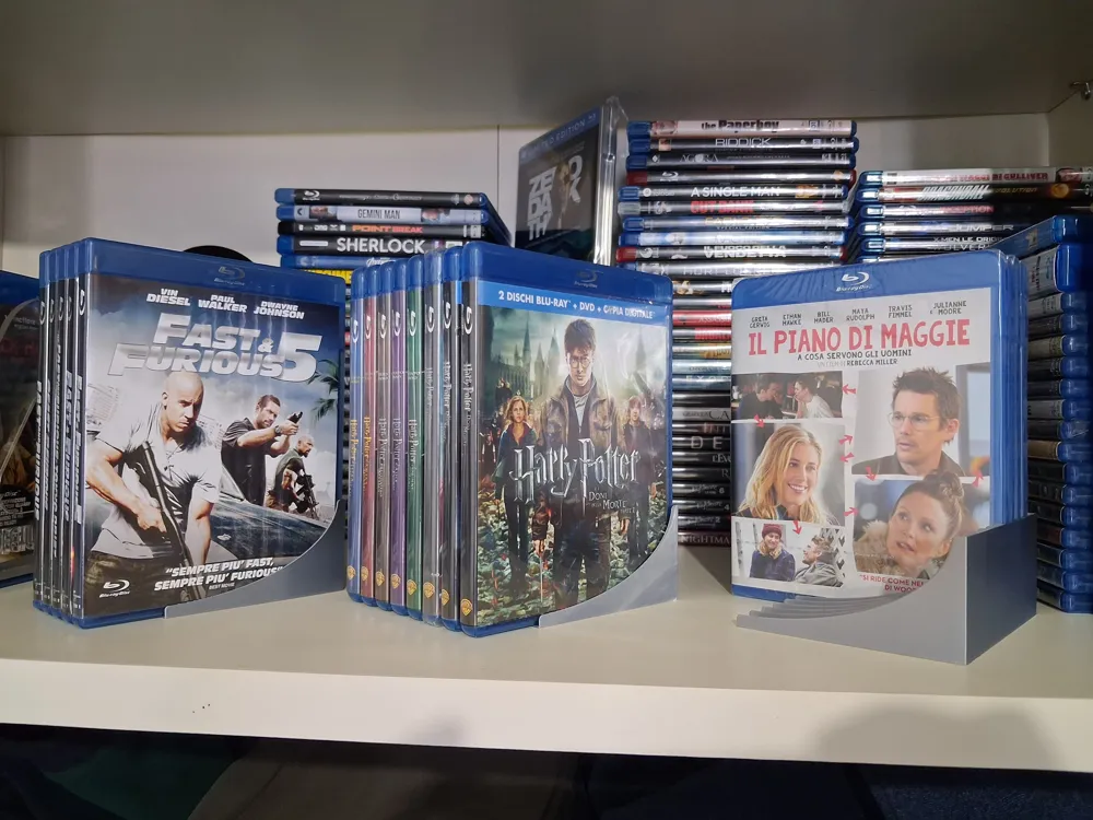 Parametric Blu-ray Holder Organizer - Free 3D Print Model - MakerWorld