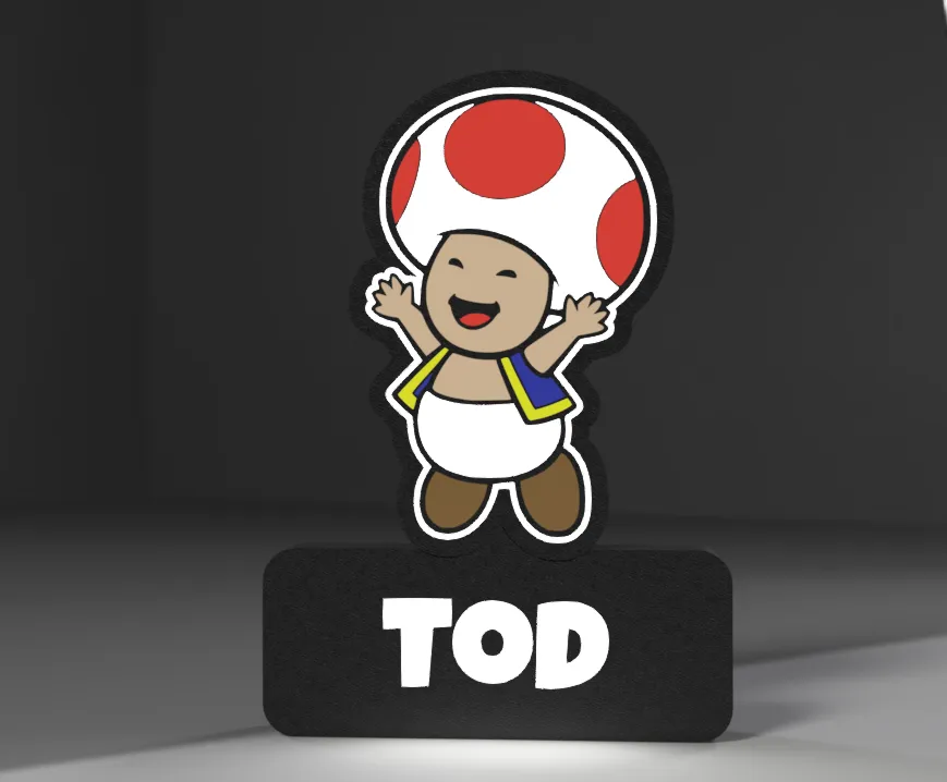 Tod led lamp by Smart3dpt MakerWorld: Download Free 3D Models