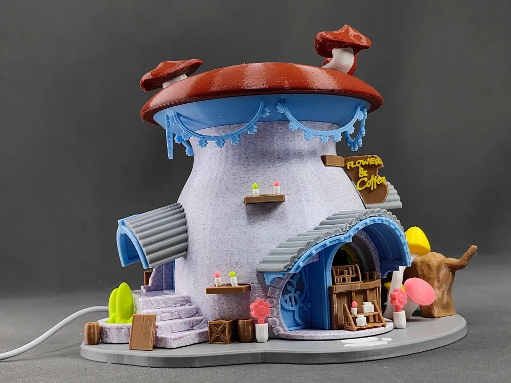 森林の小屋（AMS&ハードウェアなし） 作成者： 邦德不喝可乐 MakerWorld：無料3Dモデルをダウンロード