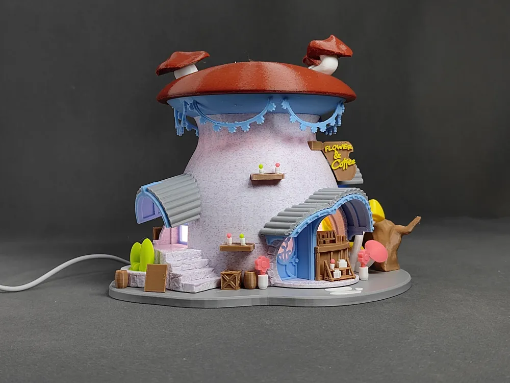 森林小屋（无AMS&五金） 来自 邦德不喝可乐 MakerWorld：免费下载 3D 模型