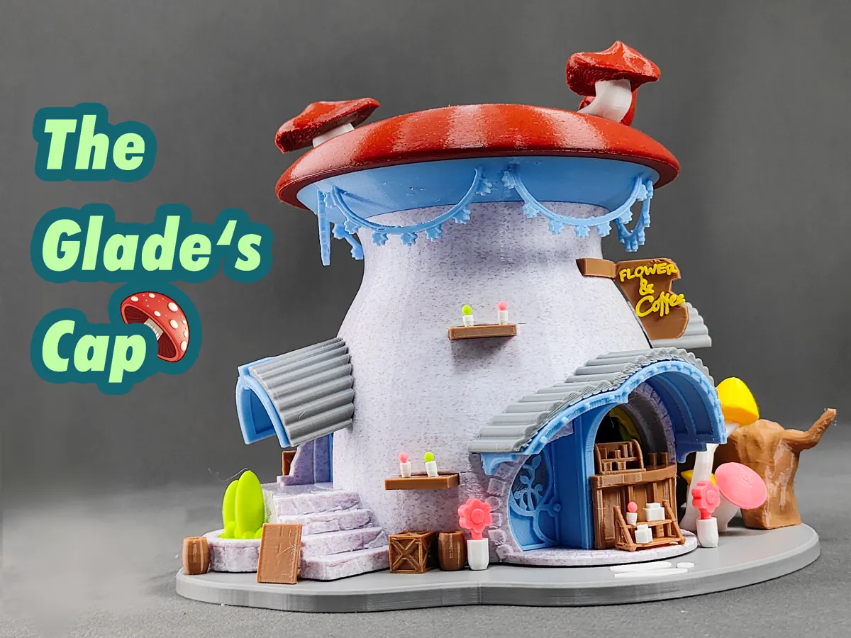 森林の小屋（AMS&ハードウェアなし） 作成者： 邦德不喝可乐 MakerWorld：無料3Dモデルをダウンロード