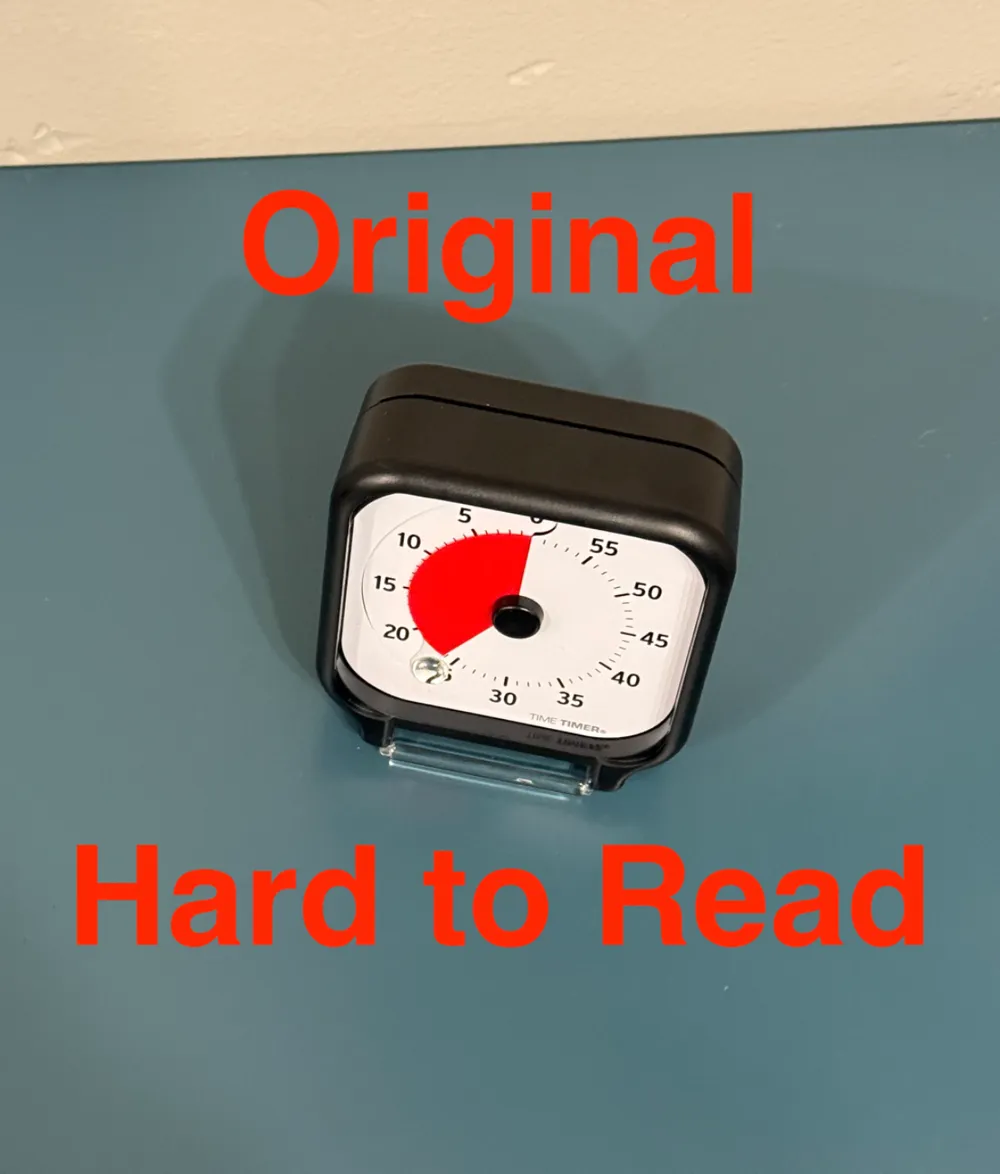 Time Timer Desk Stand by Swonk - MakerWorld