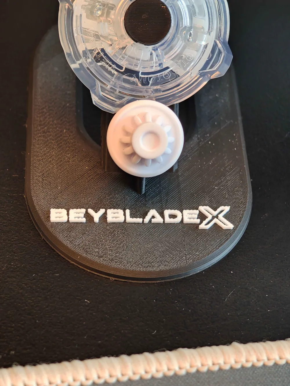 Beyblade X Display Stand with Logo Remixed by BabiYagi MakerWorld ...