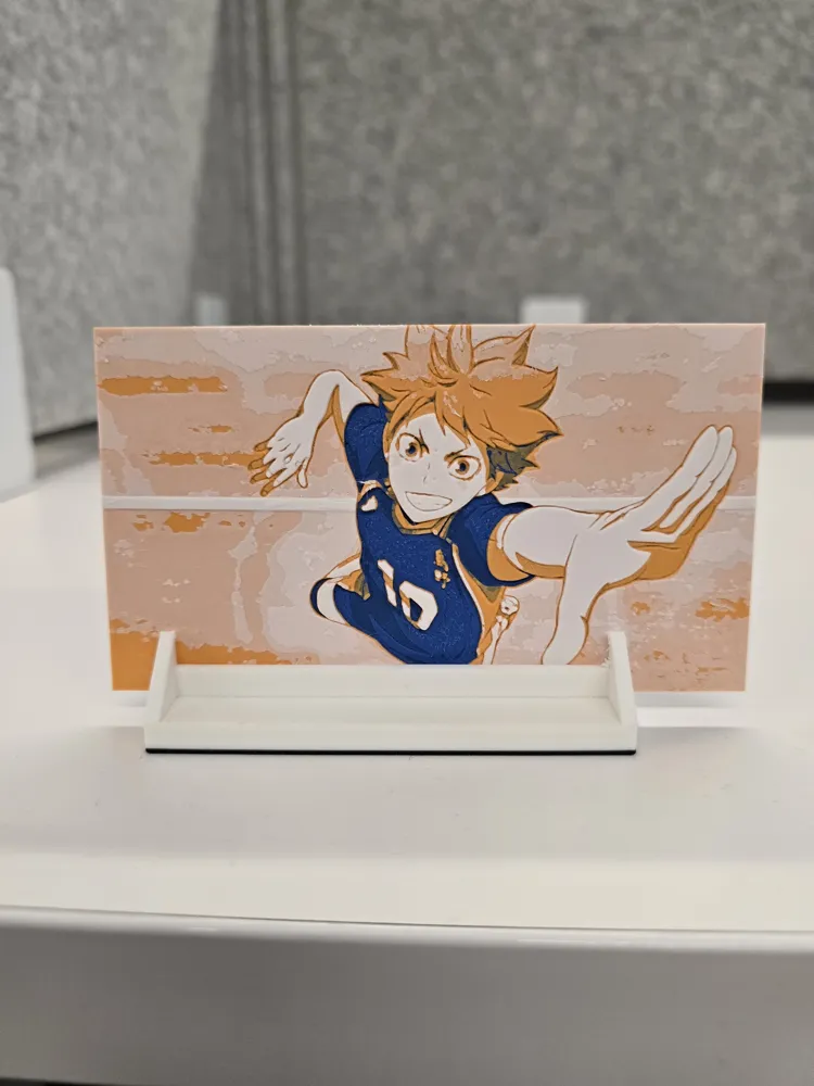 Hinata Boom jump - Haikyu - Hueforge - Bookmark by Deep designs MakerWorld: Download Free 3D Models