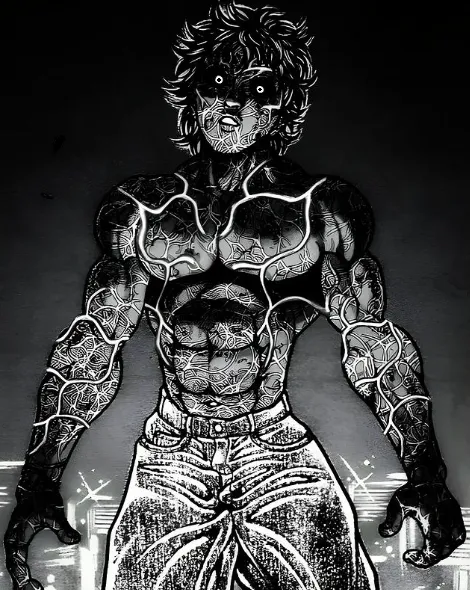 HueForge - Baki Hanma by Kleber - MakerWorld