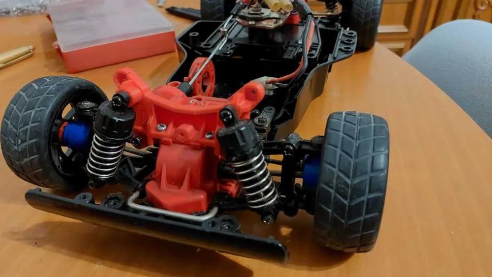 tamiya ta01 ta02 front shock tower - Free 3D Print Model - MakerWorld