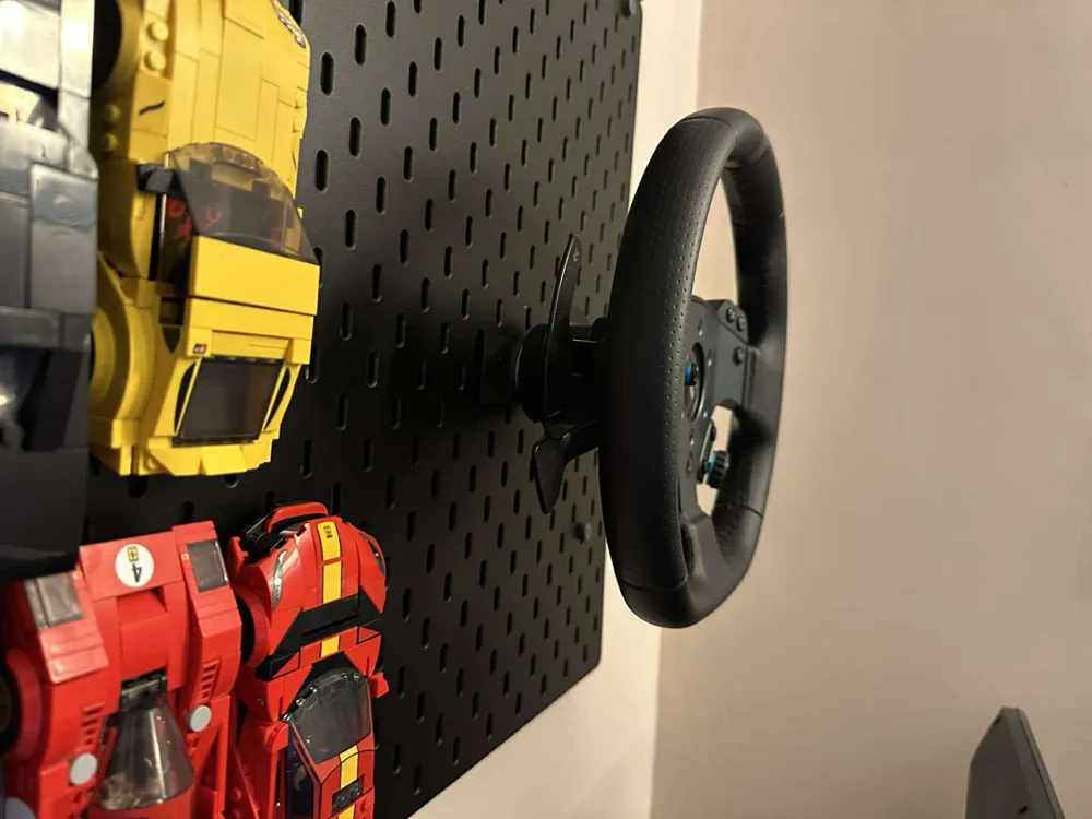 Logitech G PRO RS Wheel Hub SKADIS Mount Remixed by Pasieka - MakerWorld