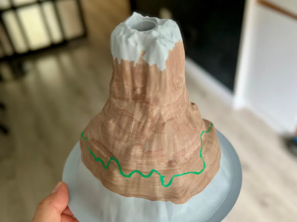 Kids Volcano Science Project by blenderdac MakerWorld: Download Free 3D ...