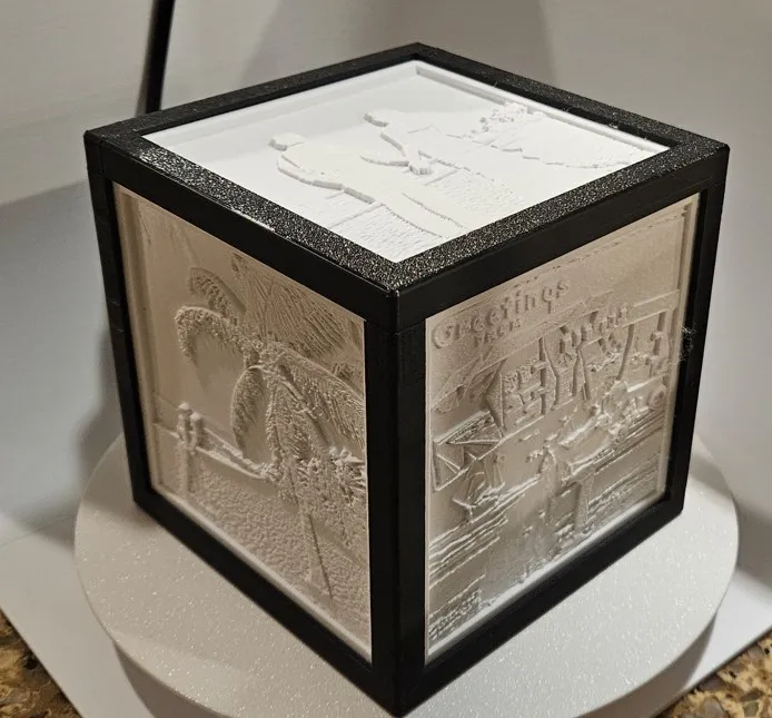 Simple Lithophane Lamp Box - Free 3D Print Model - MakerWorld