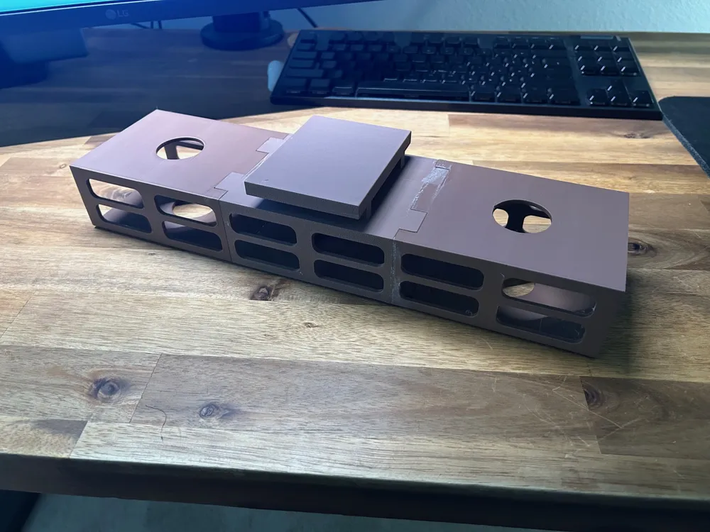 Uplift Desk Battery Pack Mount - Free 3D Print Model - MakerWorld