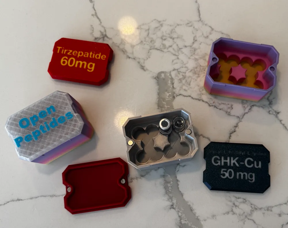 Peptide Storage 10 vial - Free 3D Print Model - MakerWorld