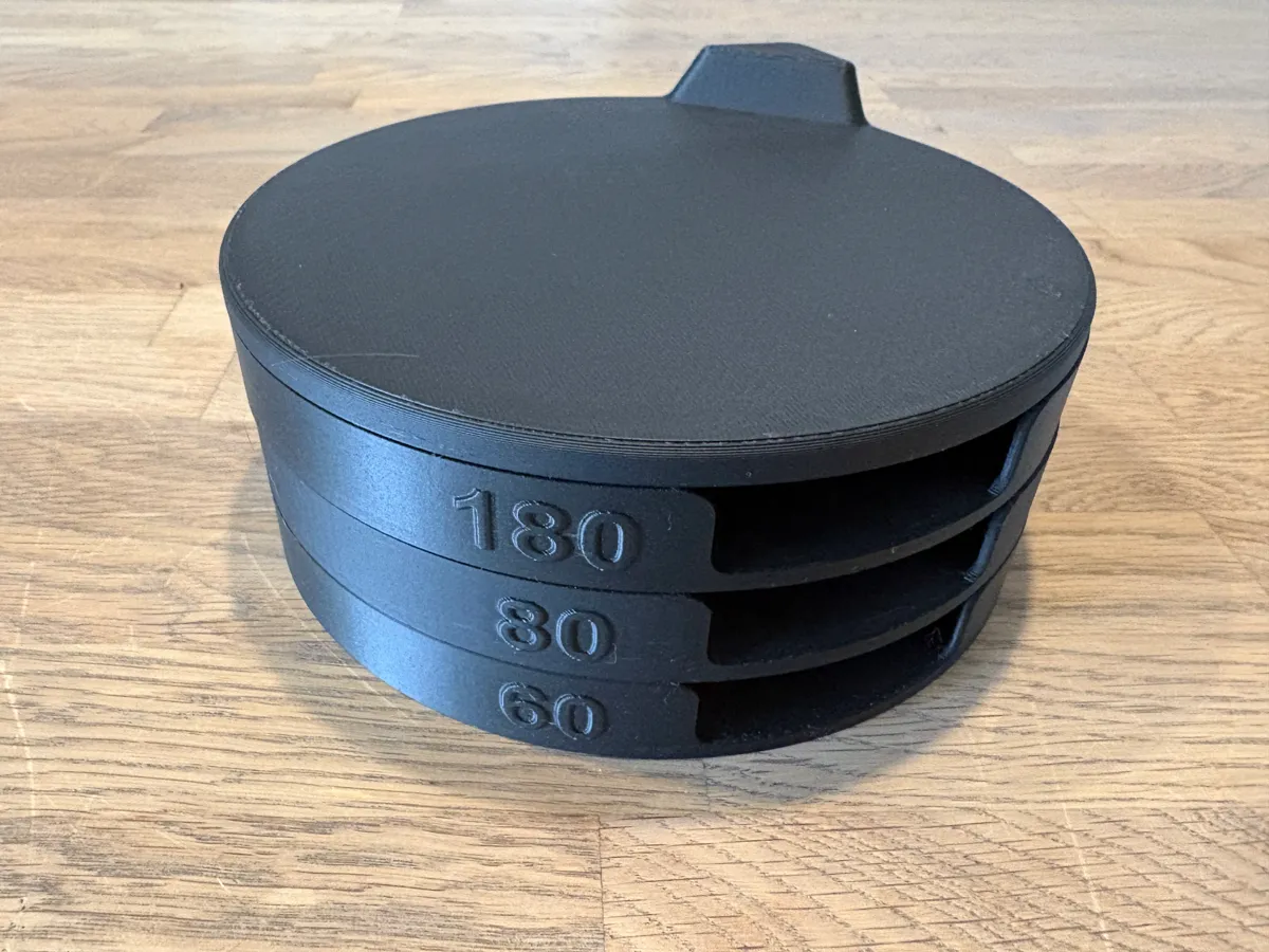 Dispenser for 150 mm Sanding Discs by Mr.K MakerWorld: Download Free 3D ...