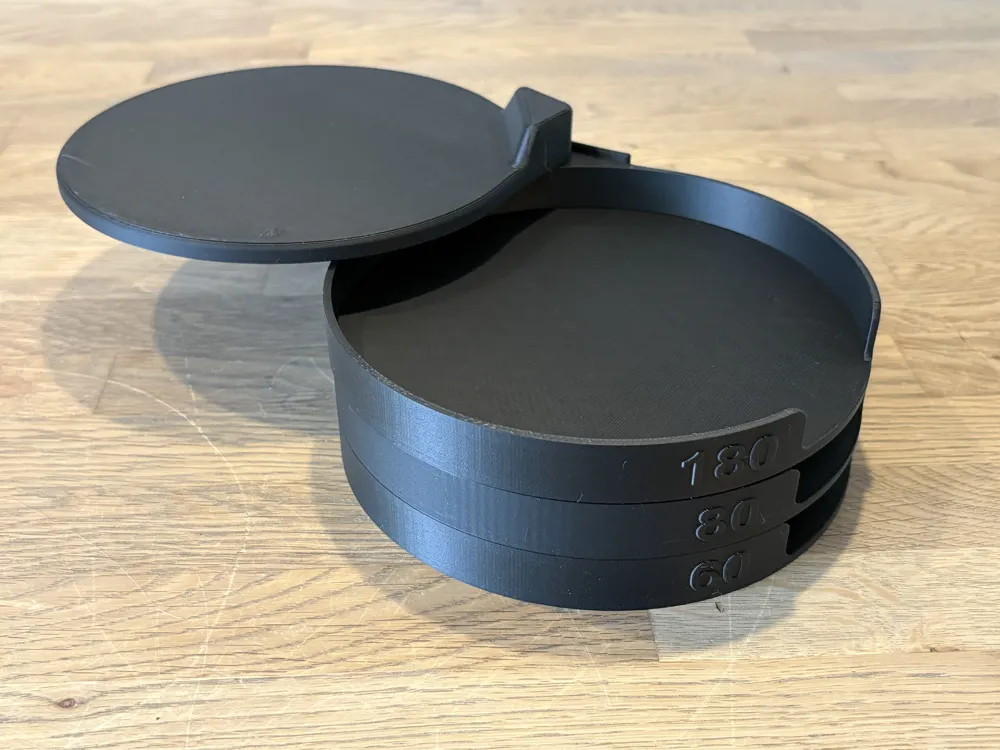 Dispenser for 150 mm Sanding Discs by Mr.K MakerWorld: Download Free 3D ...