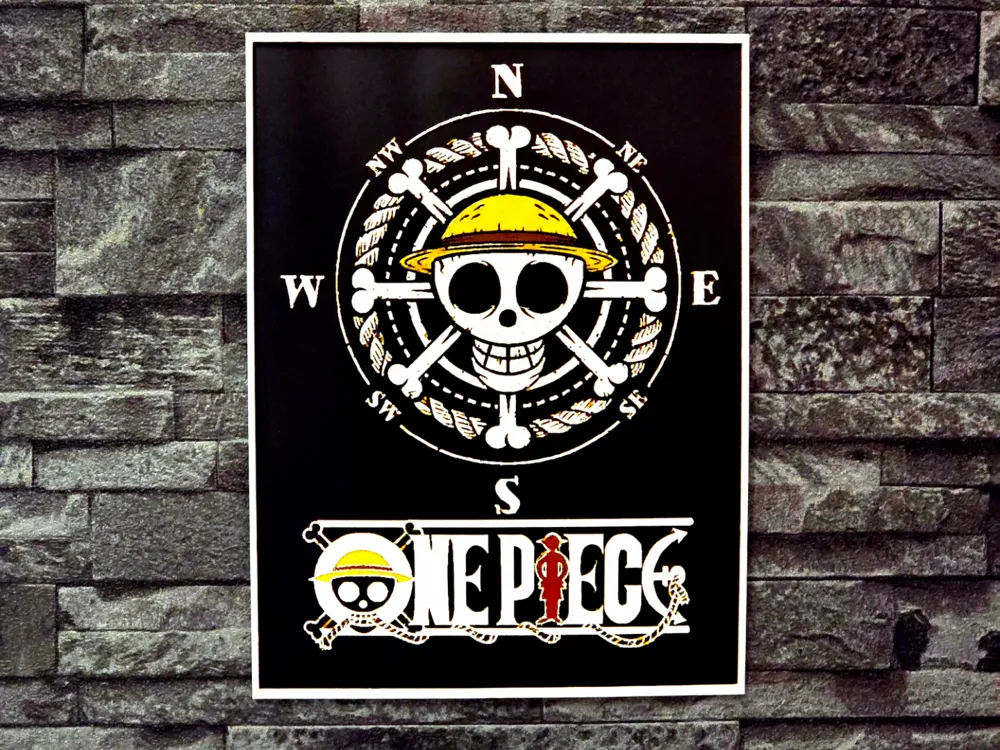 Hueforge One Piece 4 colors by StefBull85 - MakerWorld