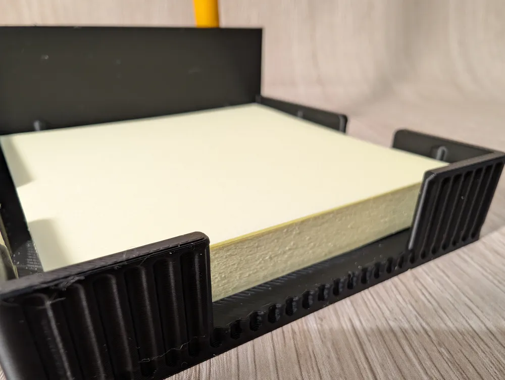 Sticky Note Post-it Holder & Organiser Multi Sizes - Free 3D Print ...
