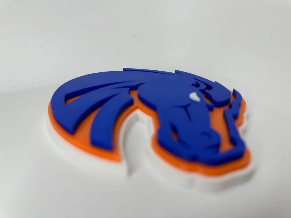Boise State Broncos Logo 2013 - Free 3D Print Model - MakerWorld