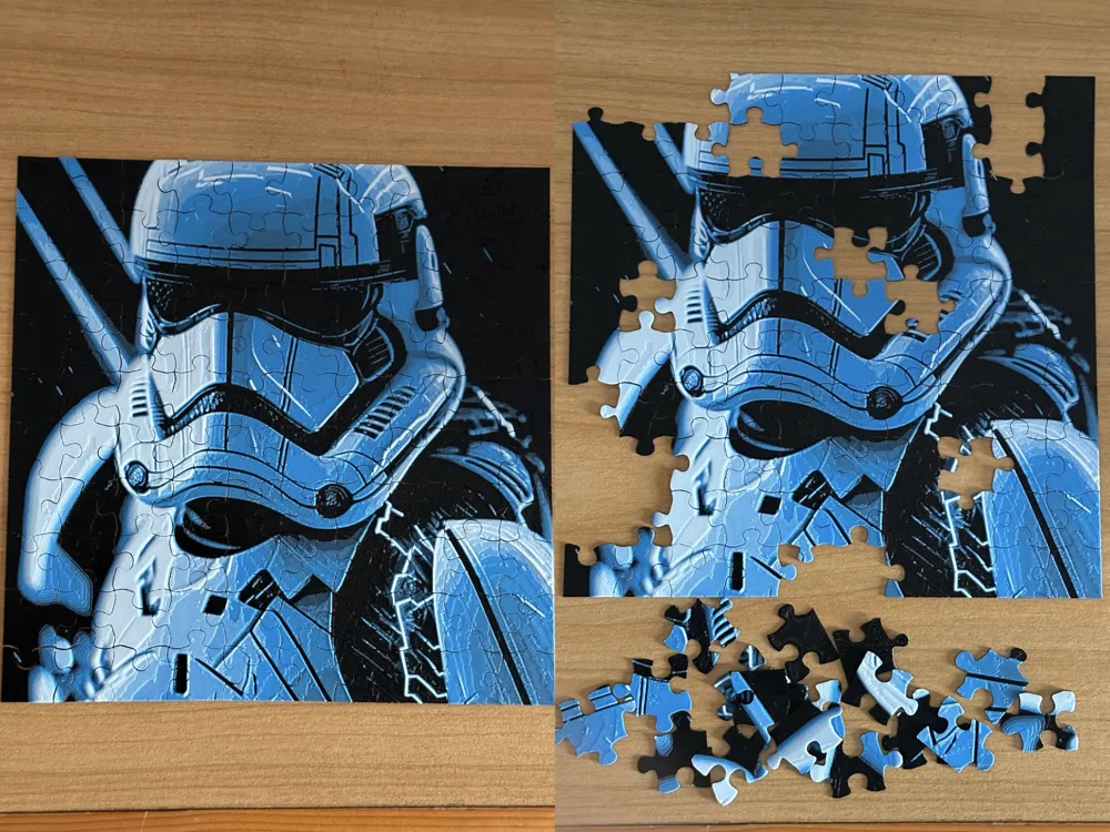 Star Wars Puzzle Jigsaw Stormtrooper by enricoRE - MakerWorld