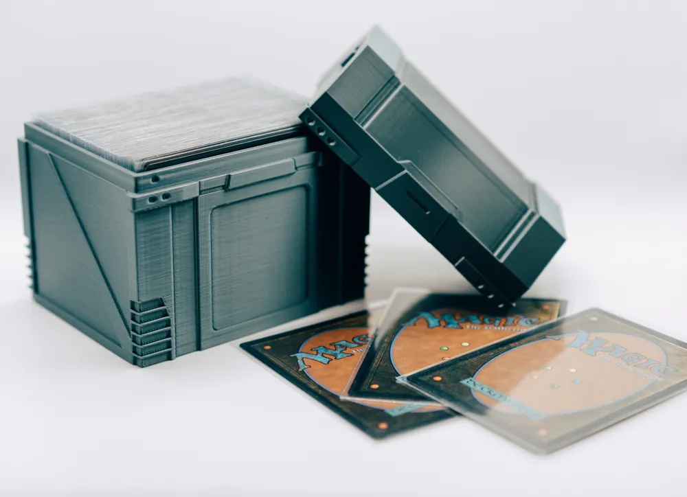 Final Fantasy VII Item Chest Deck Box for MTG EDH by Chris MakerWorld: Download Free 3D Models