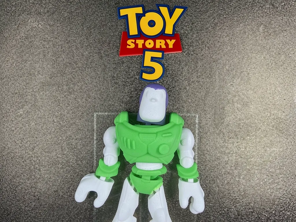 Buzz Lightyear Flexi Fidget Toy Story 5 – Kostenloses 3D-Druckmodell ...