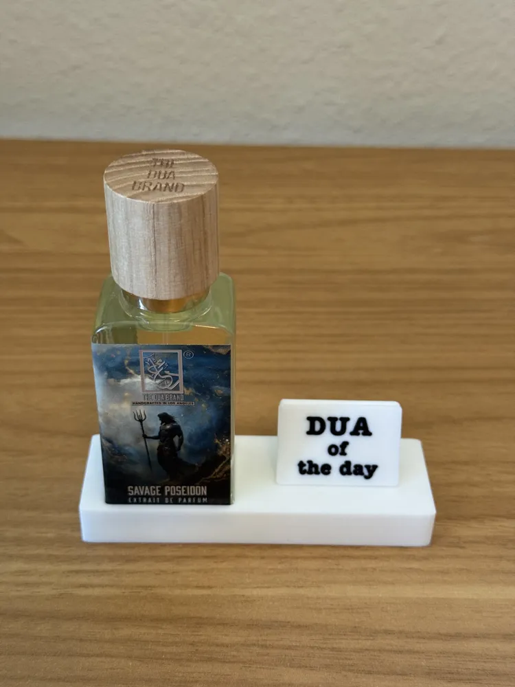 DUA Fragrance Display Stand - Free 3D Print Model - MakerWorld