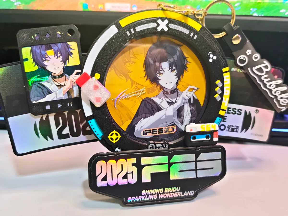 Chabaidao Zenless Zone Zero & Yuma Collaboration Coaster Magnetic ...