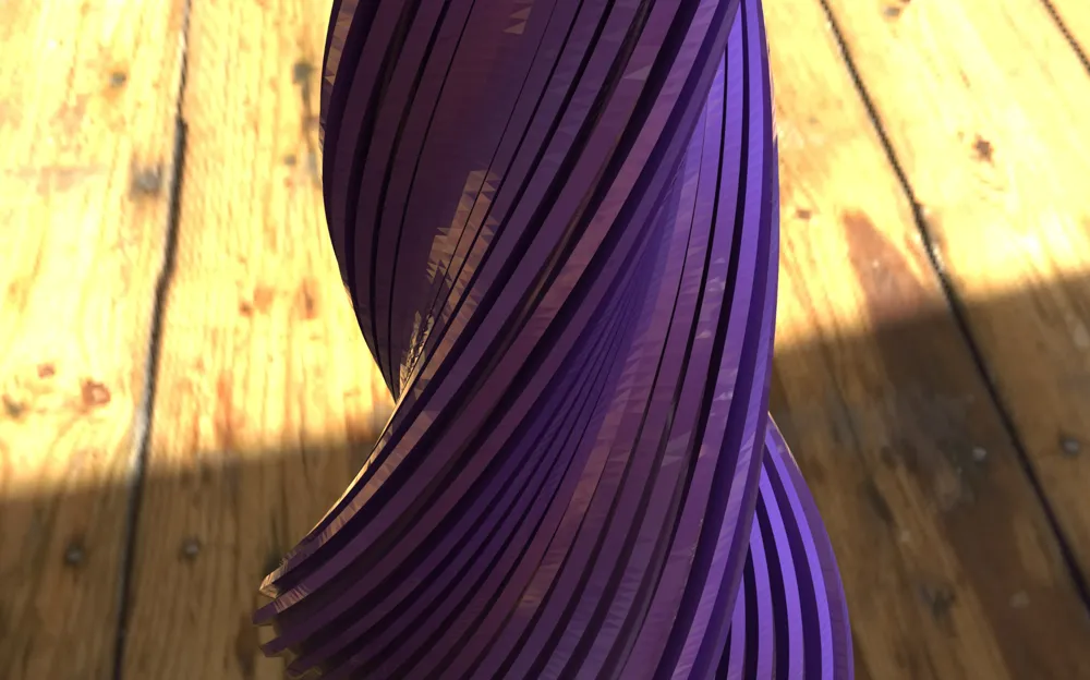 Twisted Vase Single Flower design by LaDaniLaundry - MakerWorld