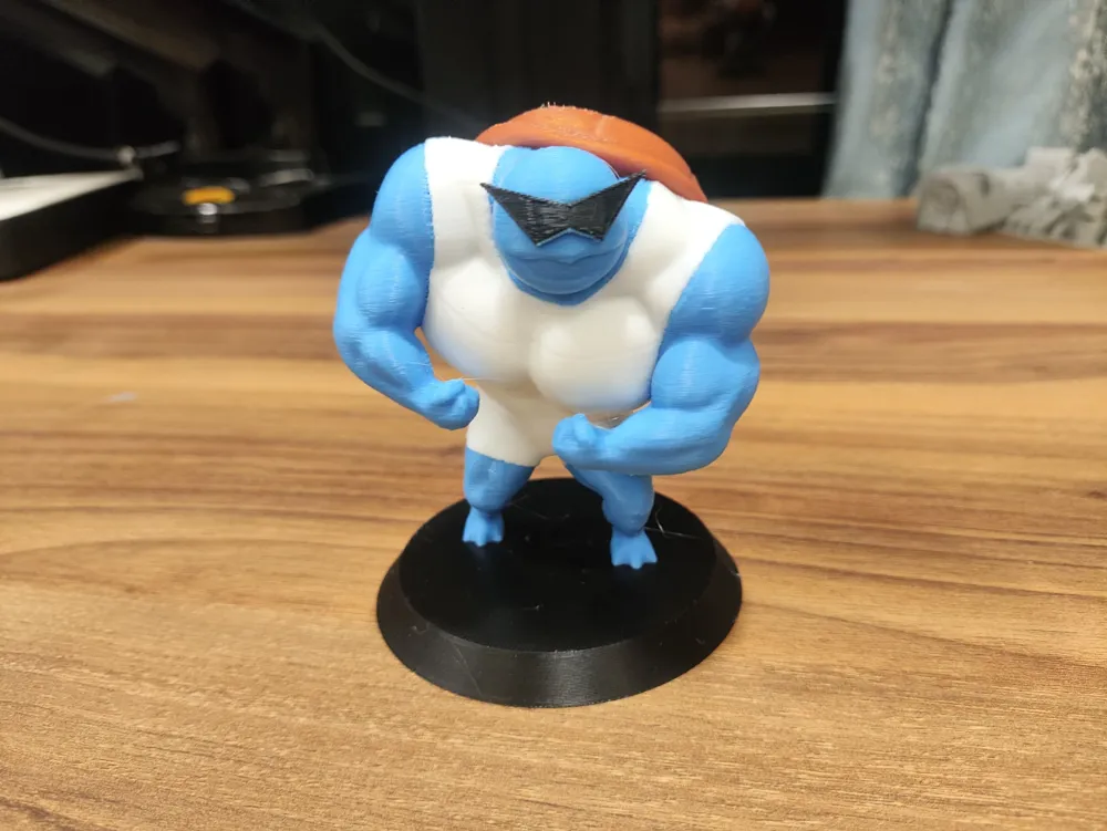 Ultra Swole Squirtle Remixed by ApizaizaiMakerWorld: Download Free 3D ...