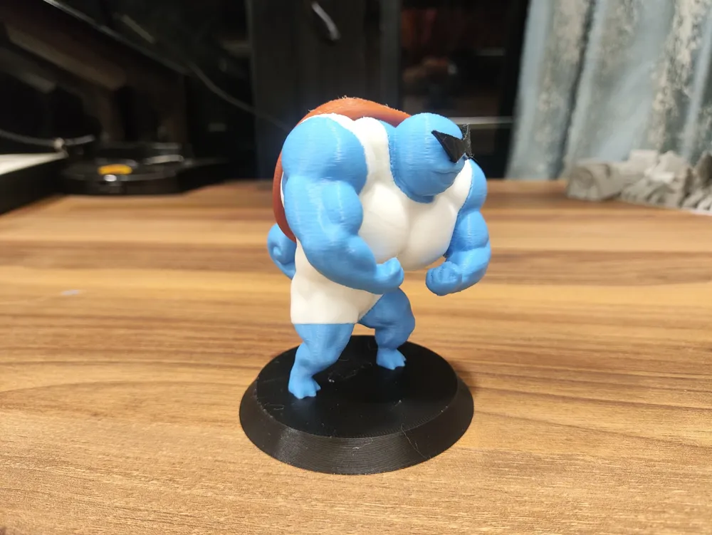 Ultra Swole Squirtle Remixed by Apizaizai MakerWorld: Download Free 3D ...