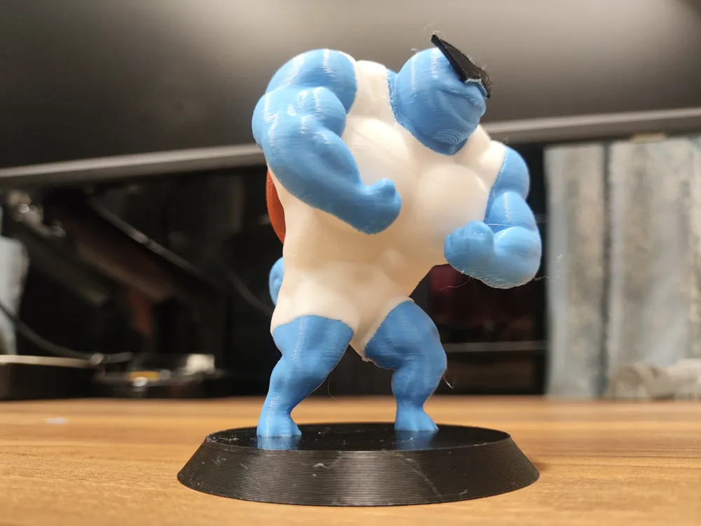 Ultra Swole Squirtle Remixed by ApizaizaiMakerWorld: Download Free 3D ...