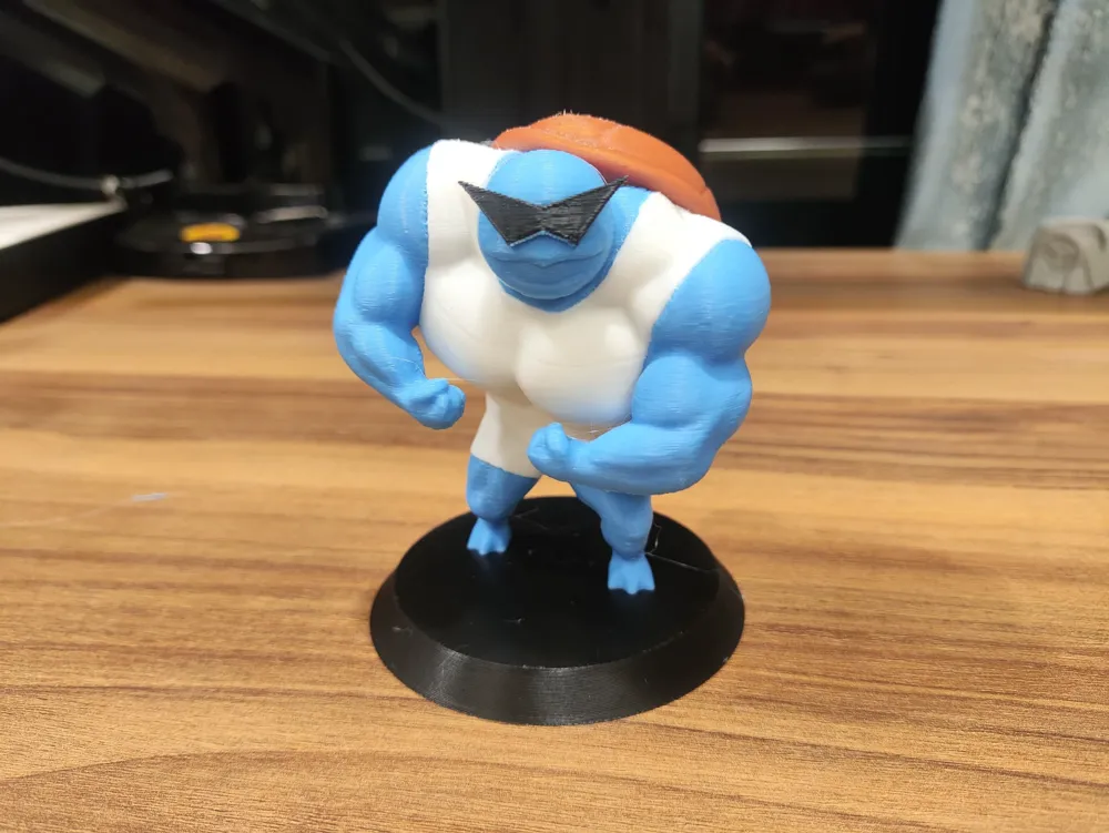 Ultra Swole Squirtle Remixed by ApizaizaiMakerWorld: Download Free 3D ...