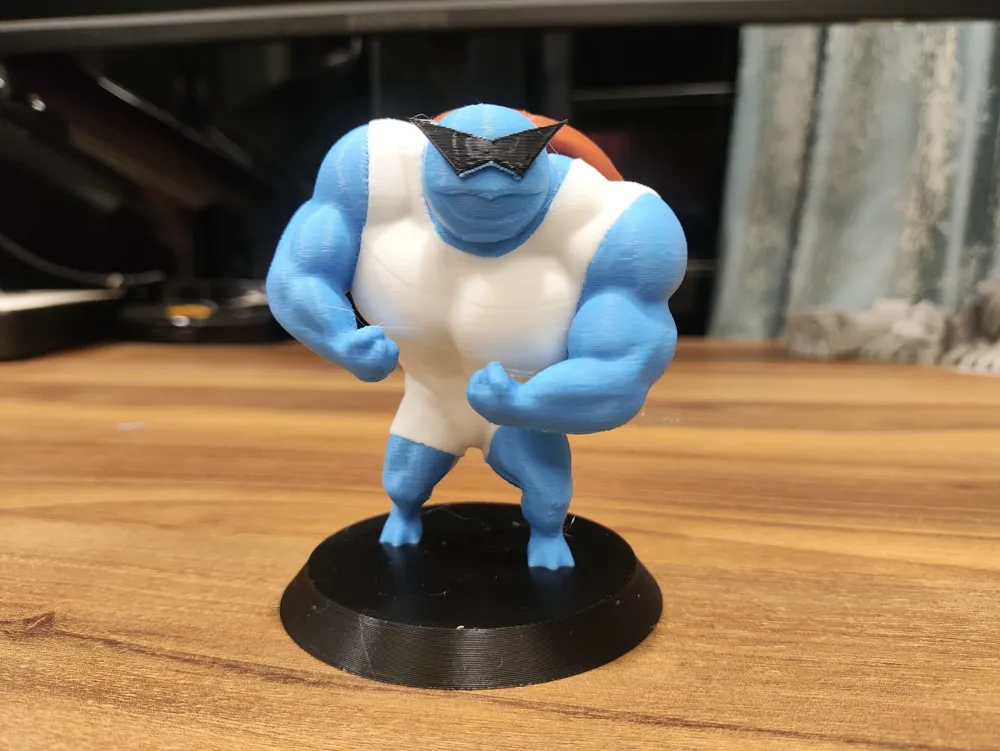 Ultra Swole Squirtle Remixed by ApizaizaiMakerWorld: Download Free 3D ...