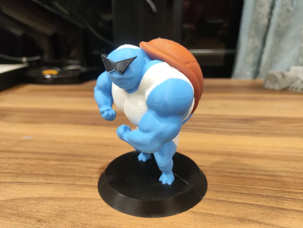 Ultra Swole Squirtle Remixed by ApizaizaiMakerWorld: Download Free 3D ...