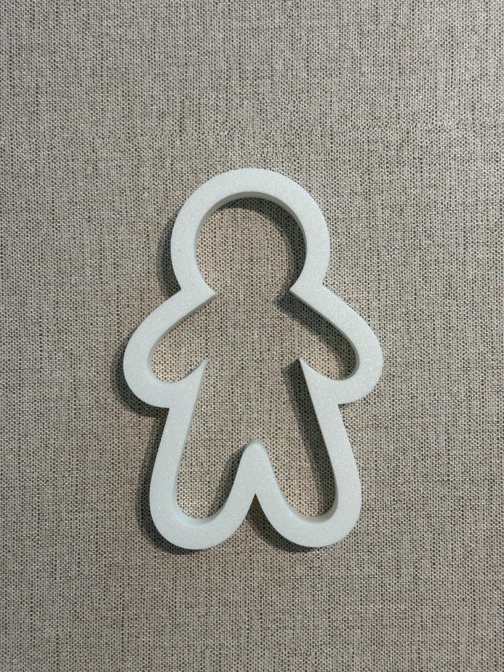 Big Gingerbread Man cookie cutter - Free 3D Print Model - MakerWorld