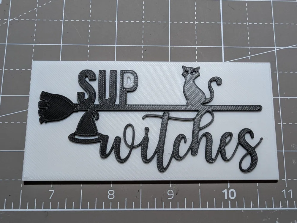 Sup Witches Sign by Fuse - MakerWorld