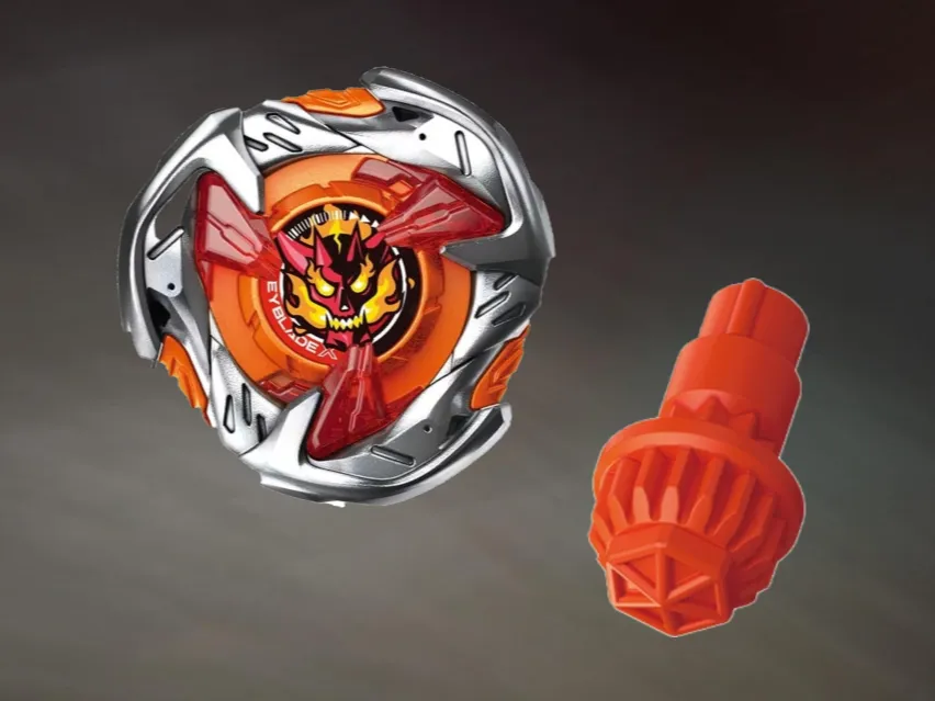 Beyblade X Bit - Hexa - Modelo gratuito para impressão 3D - MakerWorld