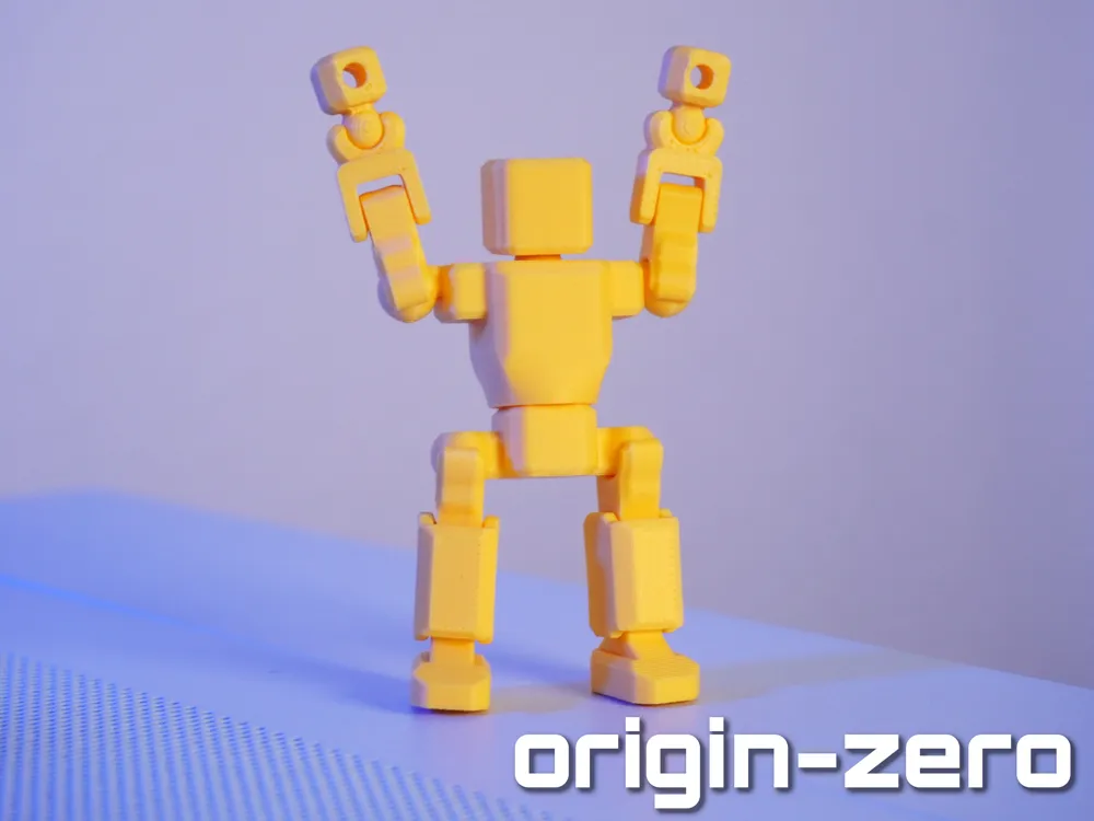 Origin-Zero Mecha - Free 3D Print Model - MakerWorld
