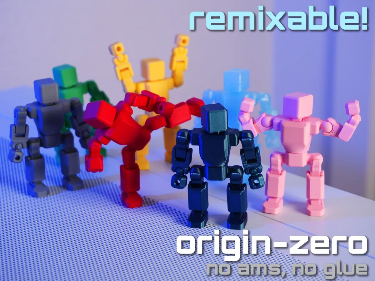 Origin-Zero Mecha - Free 3D Print Model - MakerWorld