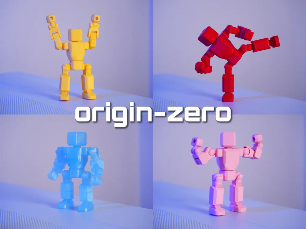 Origin-Zero Mecha - Free 3D Print Model - MakerWorld
